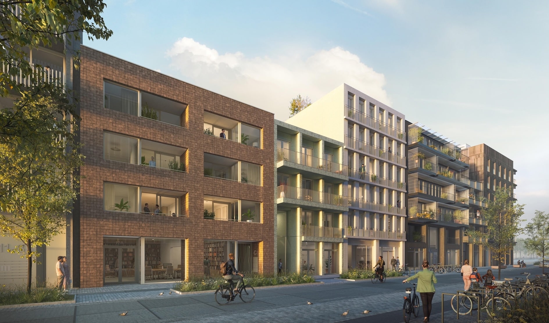 Nieuwbouw Amsterdam, The Triplets