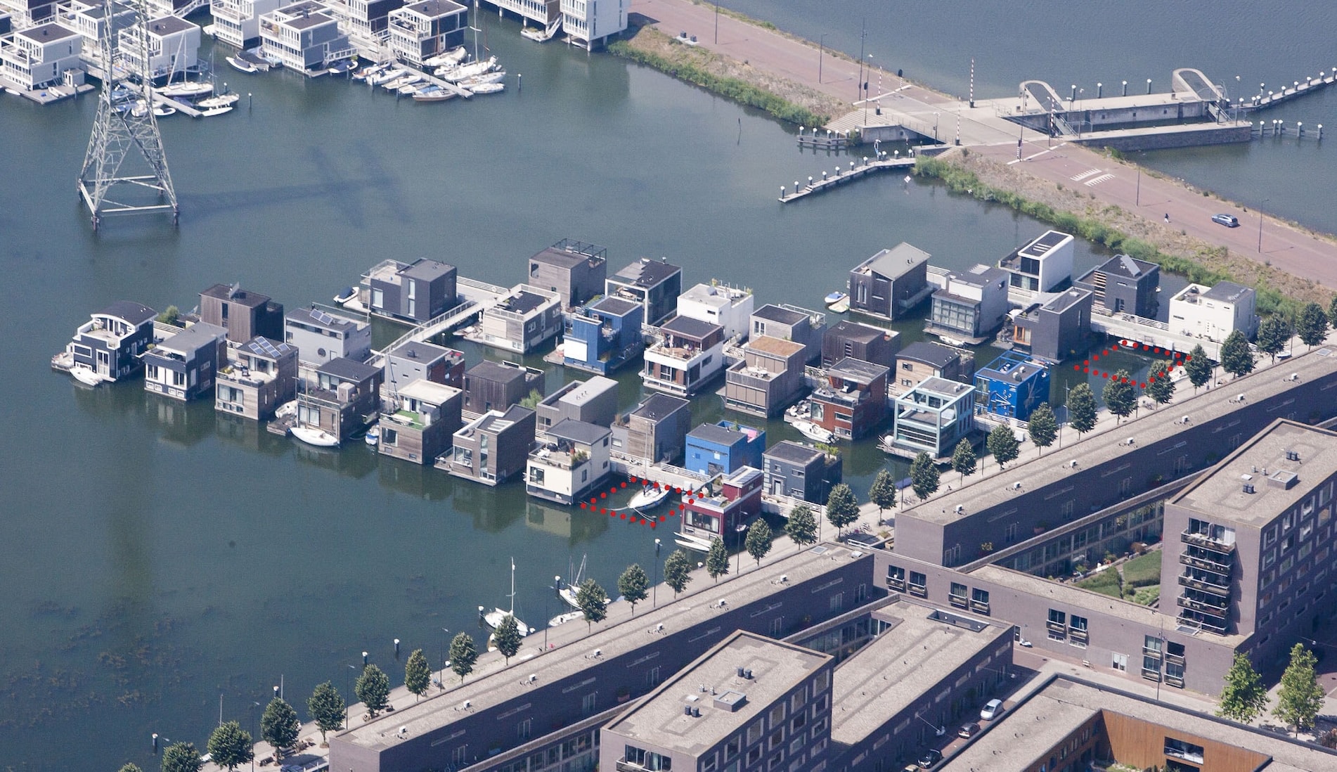 Zelfbouw Amsterdam, waterkavels Steigereiland